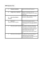 Evidence Based Practice On Delayed Cord Clamping For Vaginal Course Hero