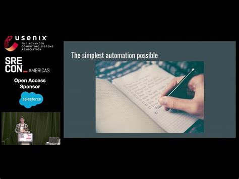 Srecon Talk Pragmatic Automation From Usenix Class Central
