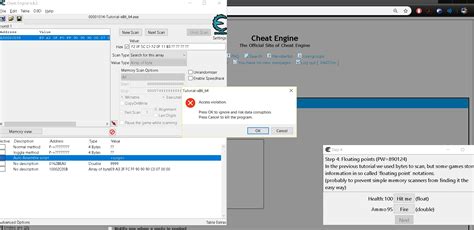 Cheat Engine View Topic Access Violation When Enabling Aob Script