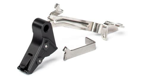 Zev Technologies Pro Flat Face Trigger Bar Kit Small Glock 17 17l 19