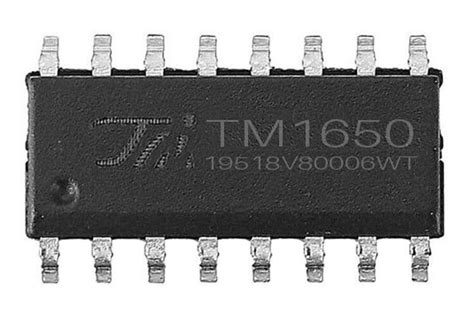 Tm1650 Ic điều Khiển Led Với Quét Bàn Phím Asic Mecsuvn