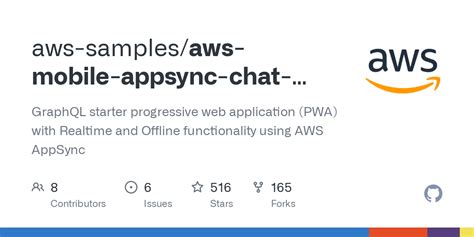 Github Aws Samplesaws Mobile Appsync Chat Starter Angular Graphql
