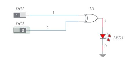 Logic Gate Multisim Live