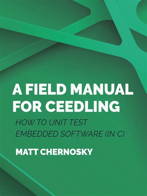 Field Manual For Ceedling Pdf Unit Testing Compiler