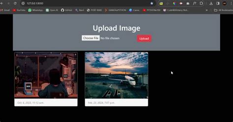 launching my new project image sharing website hamza malik posted on