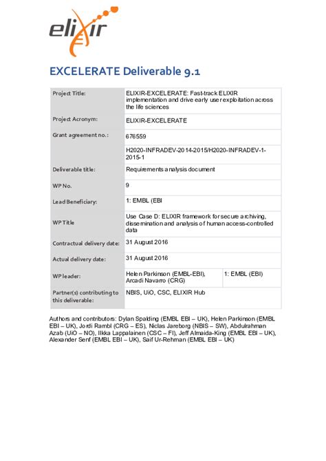 Pdf Requirements Analysis Document