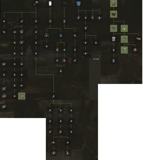 Tier 1 Techtree Missing Some Tier 1 Items R Playrust