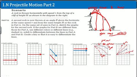 Projectile Motion Physics Worksheet