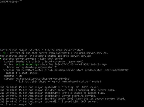 Feri Rudiansyah Xi Tkj Cara Konfigurasi Dhcp Server Pada Debian 10