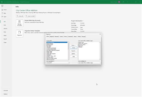 How To Work With Multiple Projects In Microsoft Project Taradigm