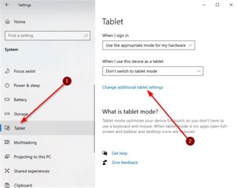 How To Enable Or Disable Tablet Mode In Windows