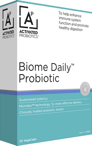 Activated Probiotics Biome Daily Naturaal Health