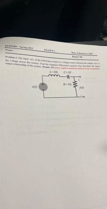 solved problem 3 the input s r of the following system is