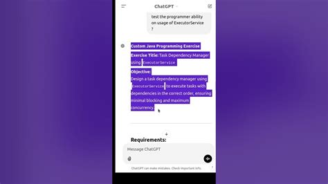 Chatgpt Generated Java Interview Coding Question Executorservice