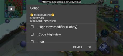 Script Mobile Legend Lua Scripts Gameguardian