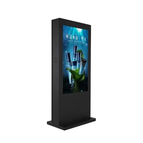 Android Vertical Digital Signage Totem Monitor 55inch Double Sided Outdoor Digital Signage
