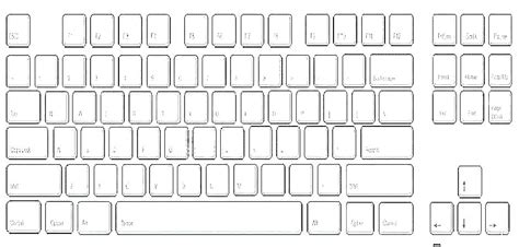 Kindergarten Computer Worksheets Blank Typing Keyboard Worksheet