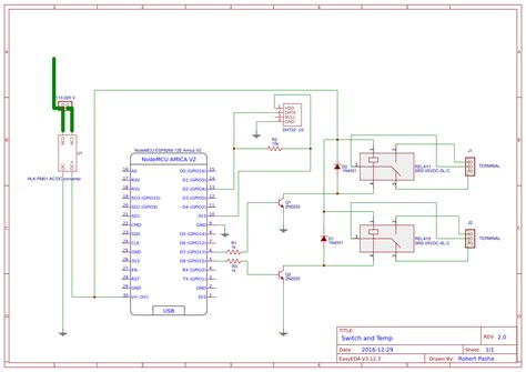 Switch And Temp Node Mcu Platform For Creating And Sharing Projects
