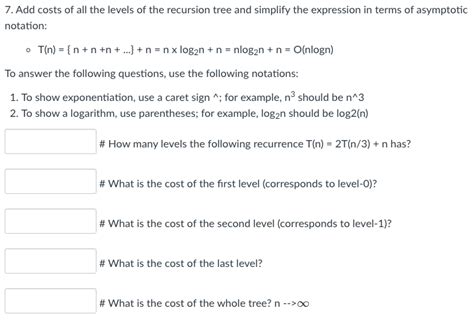 Solved Example 1 Solve The Following Recurrence Relati