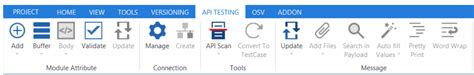 Uft And Tosca Automation Testing Api Testing Menu