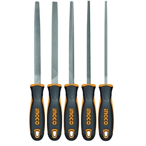 Ingco Steel File Set 5 Piece Shop Today Get It Tomorrow