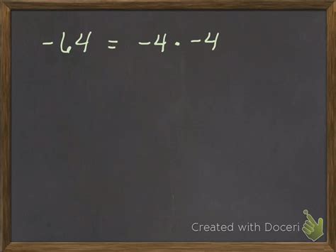 Solved Find All The Real Cube Roots Of Each Number 64