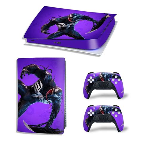 Виниловая наклейка для Sony Playstation Ps5 Venom Violet 360 фото