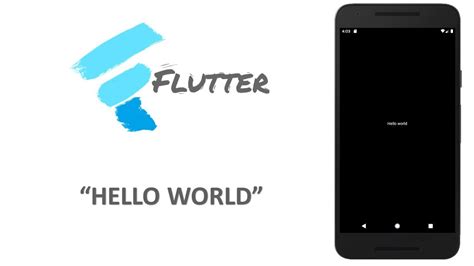 Flutter 1 Hello World Youtube