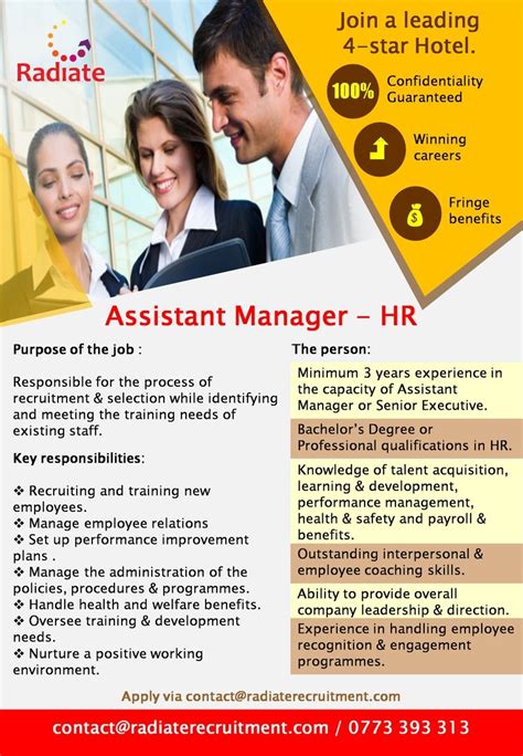 Assistant Manager Hr