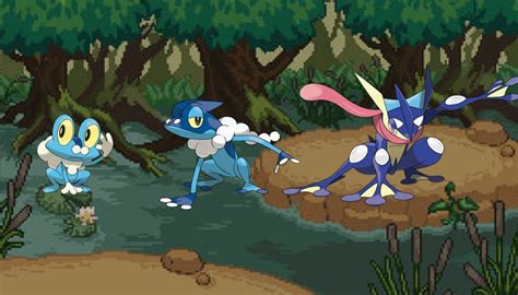 Froakie Evolution Fan Art
