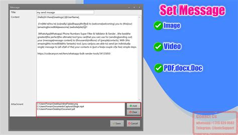 Whatsapp Phone Numbers Super Filter And Validator And Sender 612 By