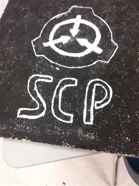 I Made An SCP Ceiling Tile SCP Foundation Amino