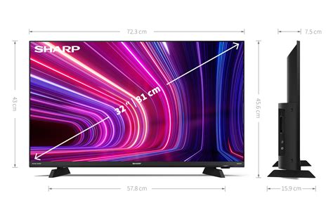 32" HD READY SMART TV | 32EF6K - Sharp Europe