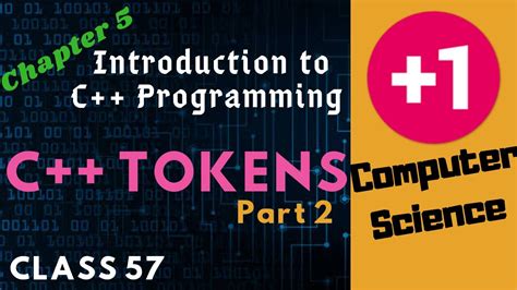 C TOKENS Part 2 Character Set In C Chapter 5 Introduction To C