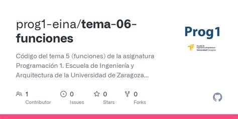 Github Prog Eina Tema Funciones C Digo Del Tema Funciones De