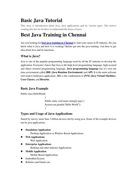 Ppt Java Programming Language Tutorial Basic Introduction Powerpoint