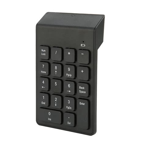 2024 24g Wireless Numeric Keypad Chocolate Keys Plug And Play 18 Keys