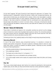 Unsupervised Learning Pdf PM Unsupervised Learning Unsupervised Learning As The