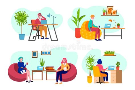 Office People Business At Work Man And Woman Working On Computer Programmer Business