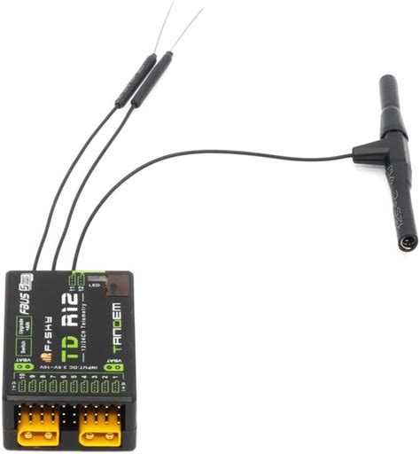 Frsky Td R12 Receiver 12chnanel With Pwm Sbus Fbus Or S Port 2 4ghz 900mhz Receiver Yaxa Colombia