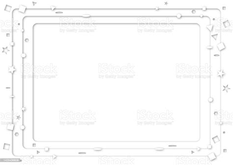 흰색 기하학적 모양 종이 컷 배경 회색 추상 혼합 3d 디자인 패턴 타일 현대 현대 종이 접기 스타일 일러스트 레이 션 0명에 대한 스톡 사진 및 기타 이미지 Istock