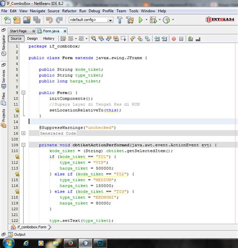 cara menggunakan combo box di netbeans eminence solutions