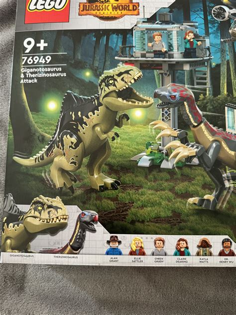 Lego 76949 Jurassic World Dominion Giganotosaurus And Therizinosaurus