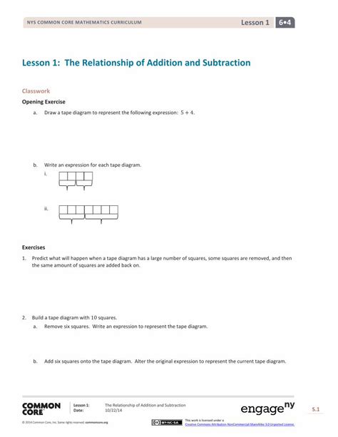 PDF Lesson 1 The Relationship Of Addition And Subtraction How Is The Relationship Of