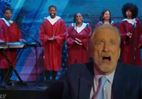 Go F— Yourself Jon Stewart Blasts Cbs For Canceling Stephen Colberts Late Show