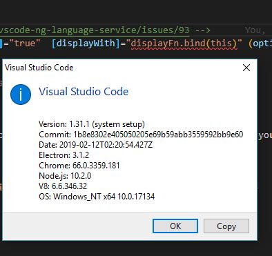 Unknown Method Bind Issue 93 Angular Vscode Ng Language Service