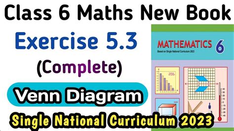 Unit 5 Exercise 53 Class 6th Math New Book Snc Chapter 5 Exercise 5