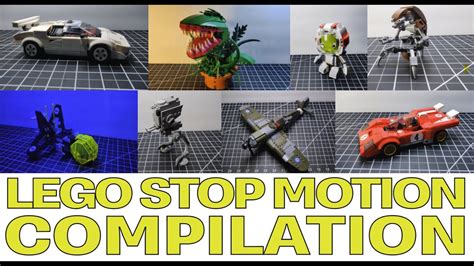 First Months On Youtube Lego Stop Motion Compilation Youtube