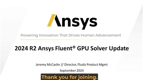 Ansys Fluids On Linkedin How Much Better Are Gpus Vs Cpus In The Below Webinar Director Of Ansys