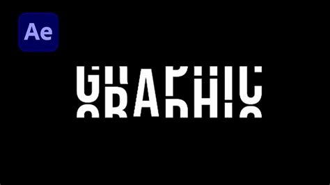 Rolling Text Animation In After Effects After Effects Tutorial No